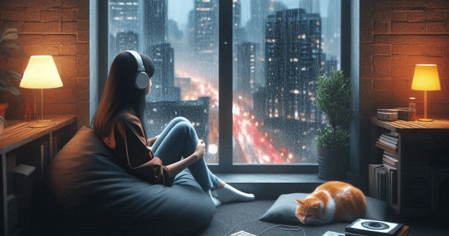 Lo-fi 一起聆聽音樂